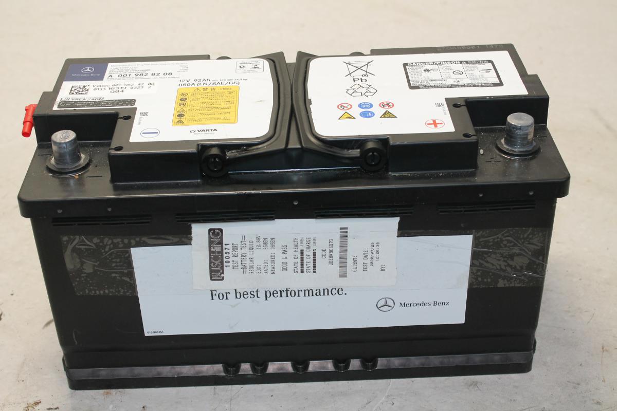Mercedes benz starter battery store
